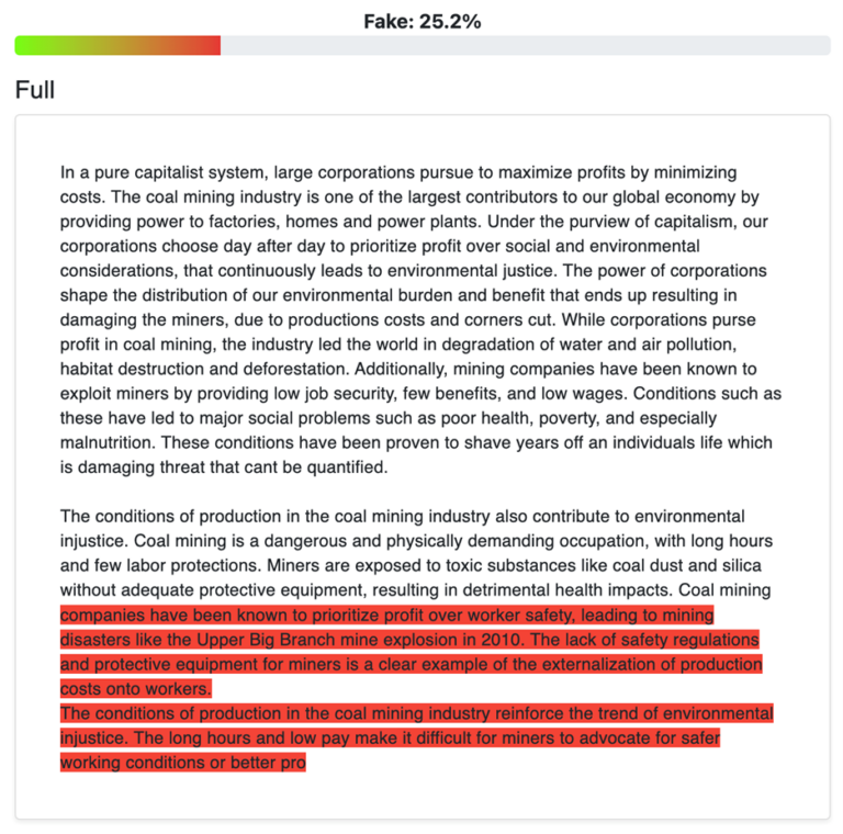 Comparing AI Detection Tools: One Instructor's Experience | The ...